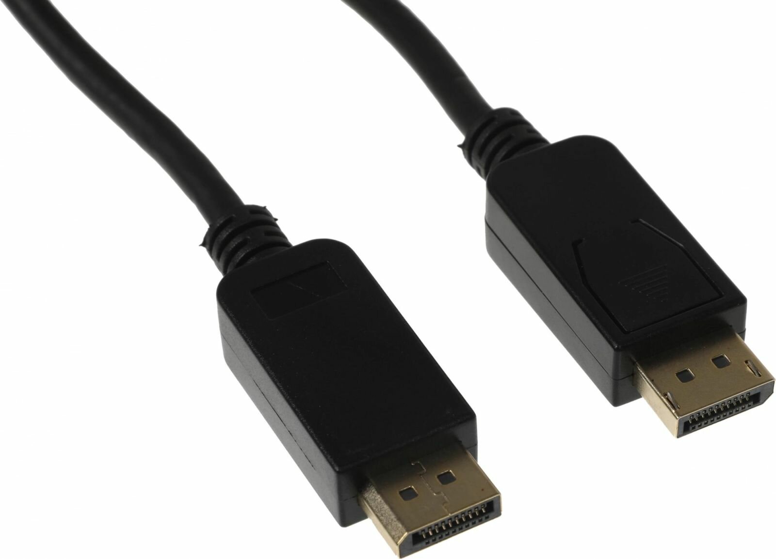 Кабель ver 1.2 DisplayPort m – DisplayPort m, 2 м, черный