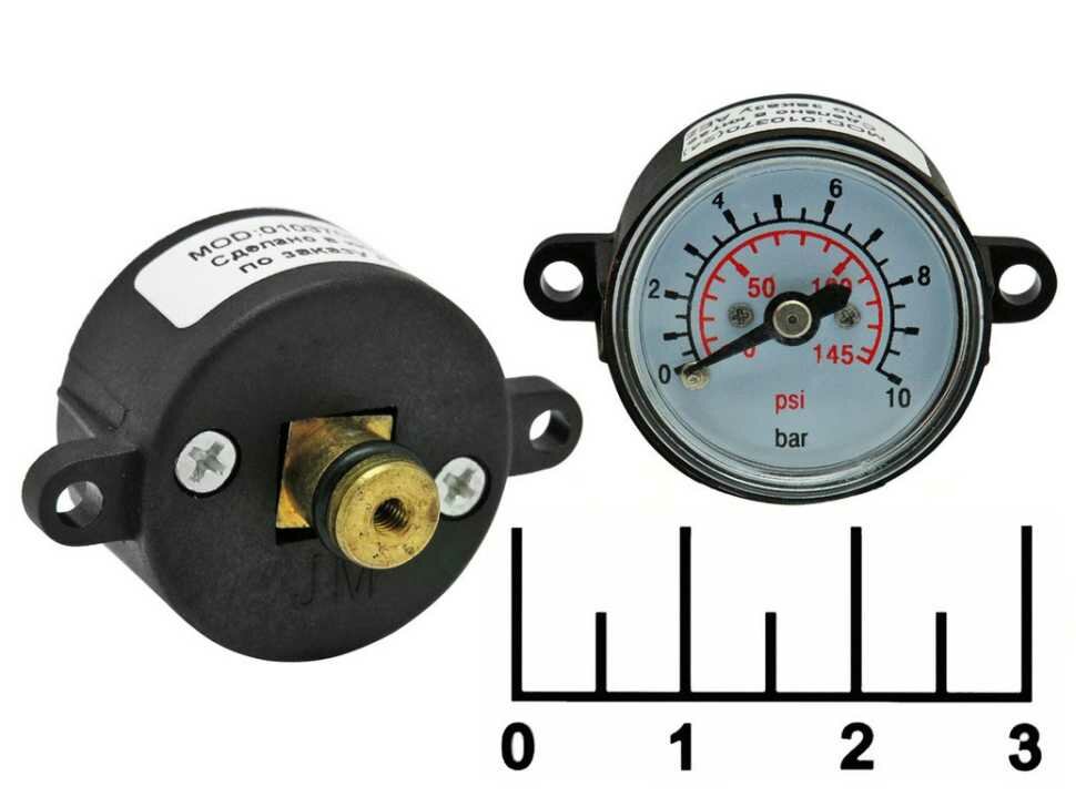 Измеритель давления 10 bar (манометр) (010370(24))