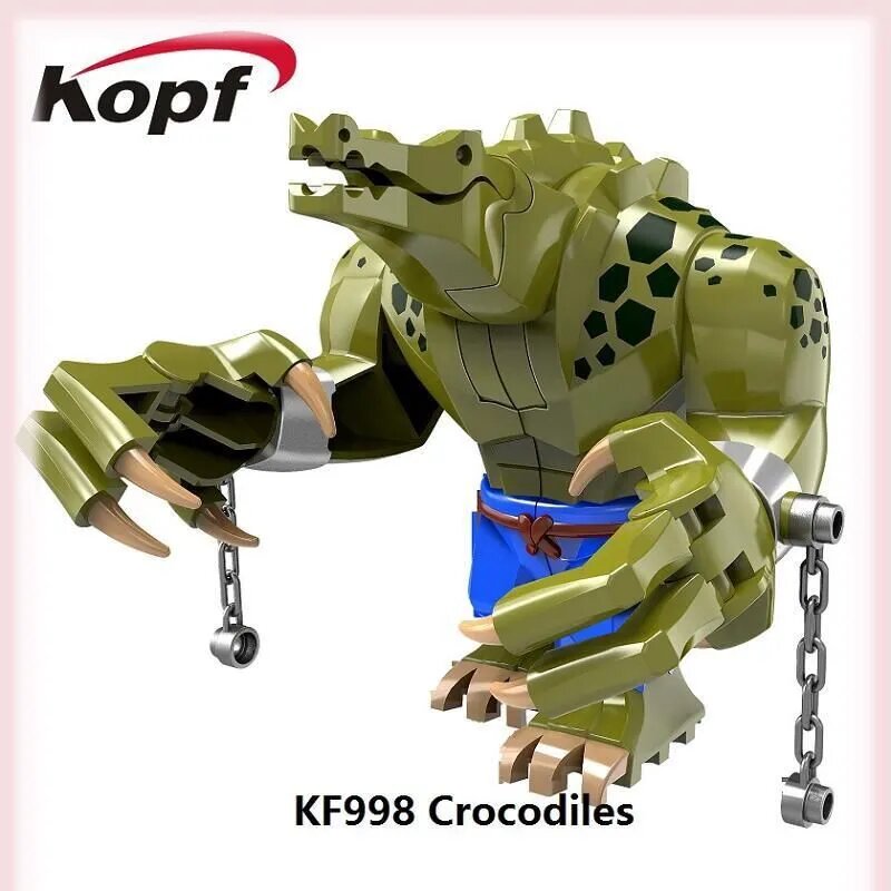 'Набор минифигурок "Звёздные Войны"(Star Wars) /Crocodile Killer, совместимы с легo конструкторами 1шт. (Высота фигурки: 10,5 см, пакет)/KF998