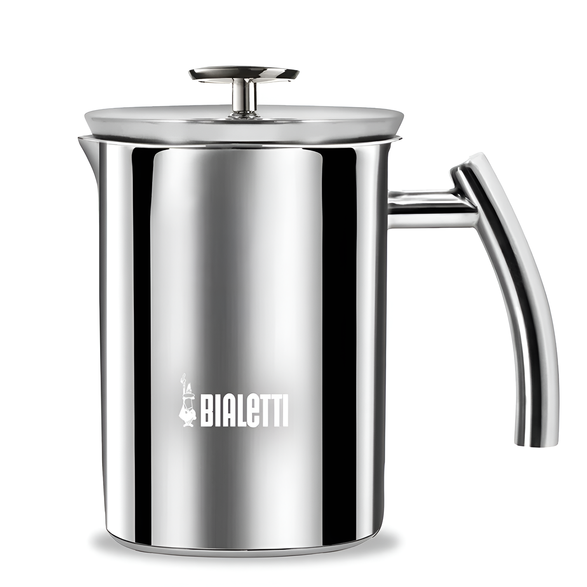 Кувшин-капучинатор Bialetti Milk Frother, для вспенивания молока, нержавеющая сталь, 1000 мл