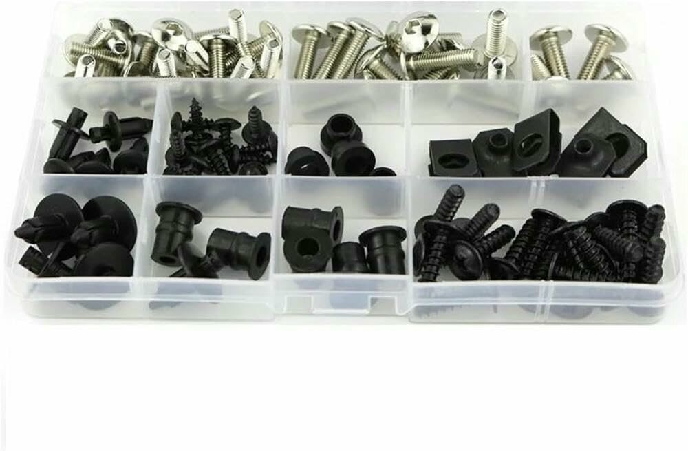 Болт-гайки мотоцикла, болт обтекателя, болты для лобового стекла, набор винтов, зажимы для Yamaha Tmax500 Tmax 500 2001-