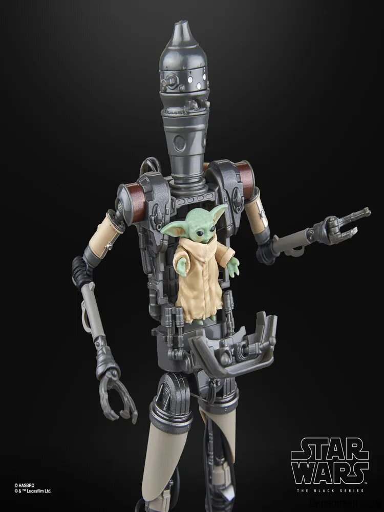 Фигурка Star Wars The Black Series IG-12 & Grogu 41 Фигурка из ABS пластика — фото 1