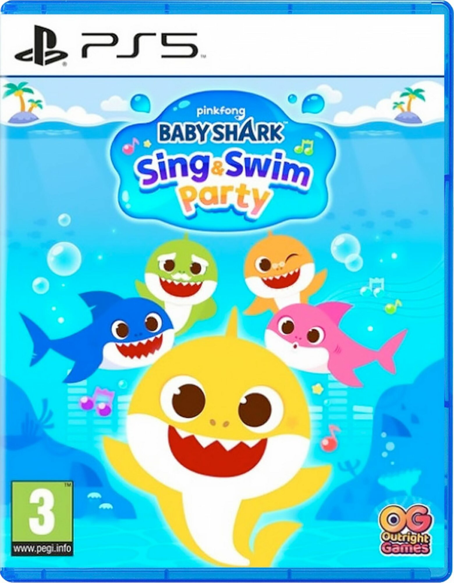 Baby Shark Sing & Swim Party (английская версия) (Игра на диске) (PS5)