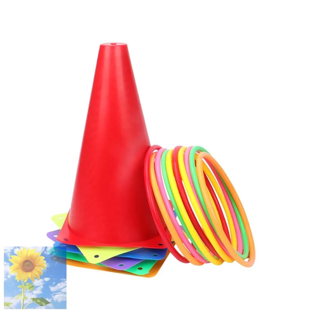 Игра с кольцами для детей и взрослых, набор для боулинга, спортивные тренировки, карнавальные игры, на открытом воздухе и в помещении