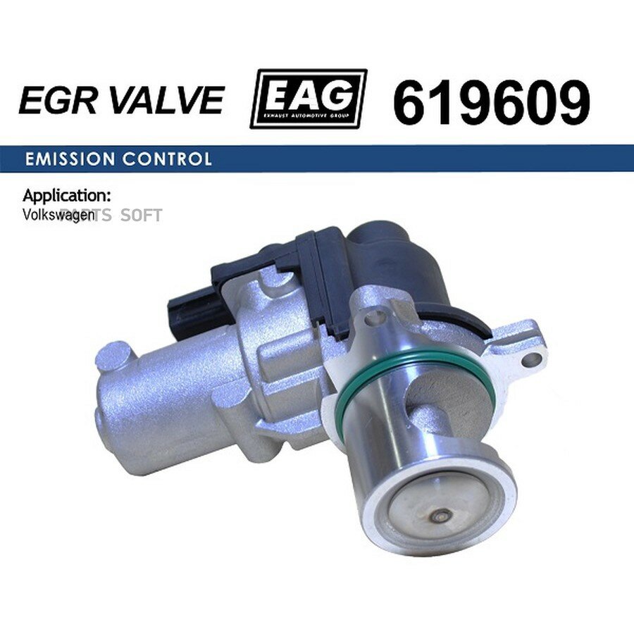 Клапан EGR от официального дистрибьютора, EAG, артикул 619609