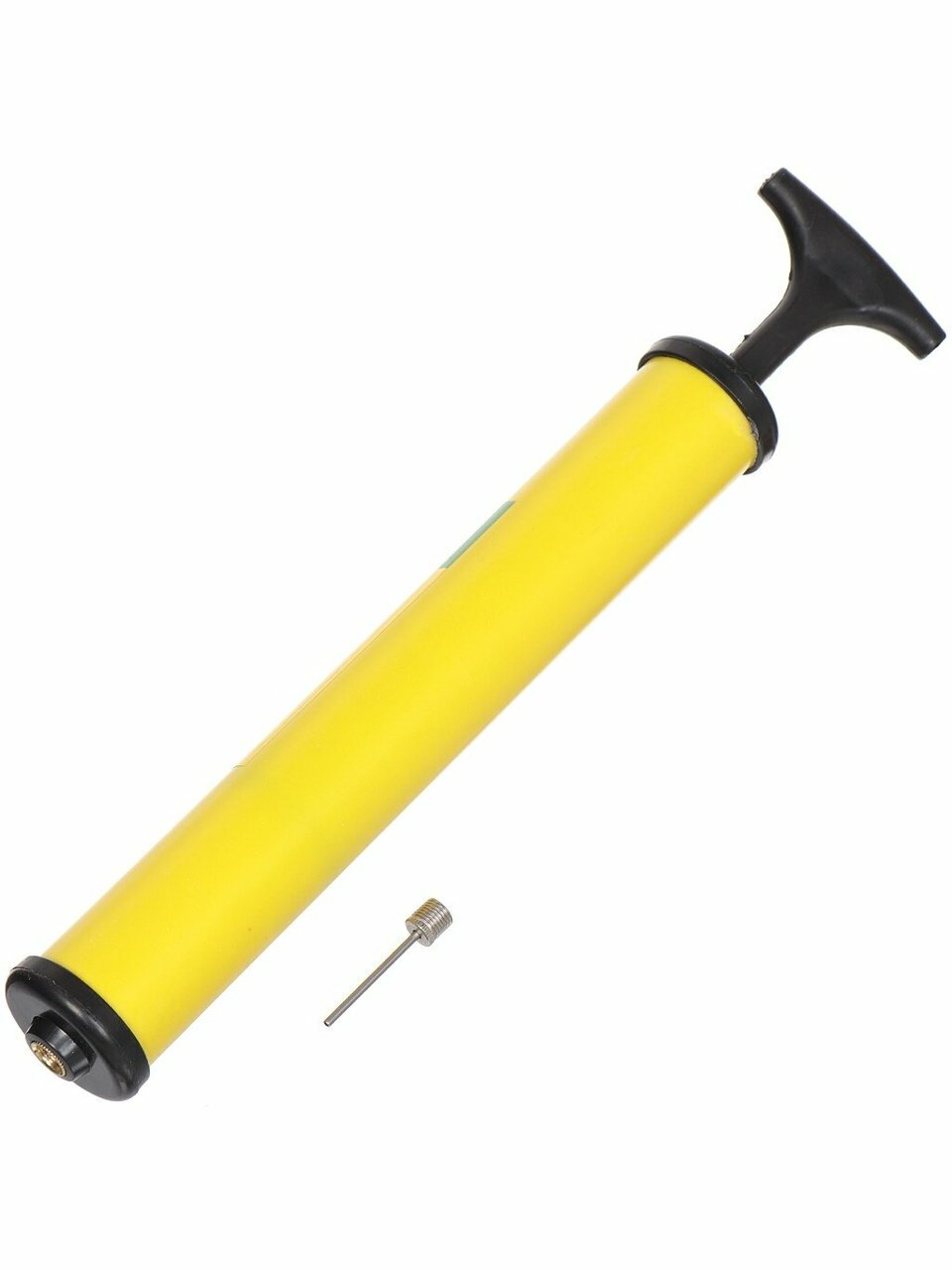 Насос воздушный для накачивания мячей, ручной, 29 см, 1 насадка, игла в комплекте, Y6-1888