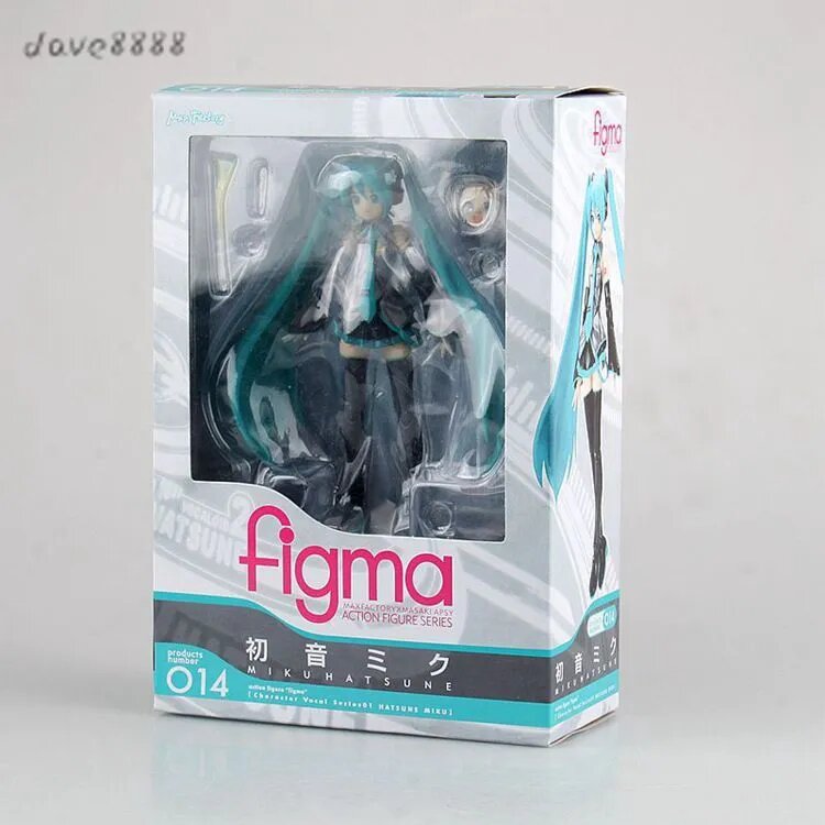 Фигурка Hatsune Miku - Аниме фигурка, белого цвета, из ABS пластика и смолы, шарнирная — фото 1