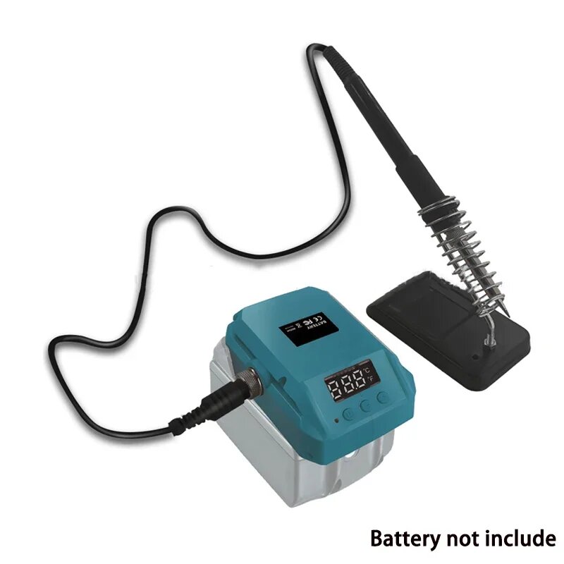 Беспроводная паяльная станция ZWINCKY 60 Вт для аккумулятора Makita 18 В For Makita