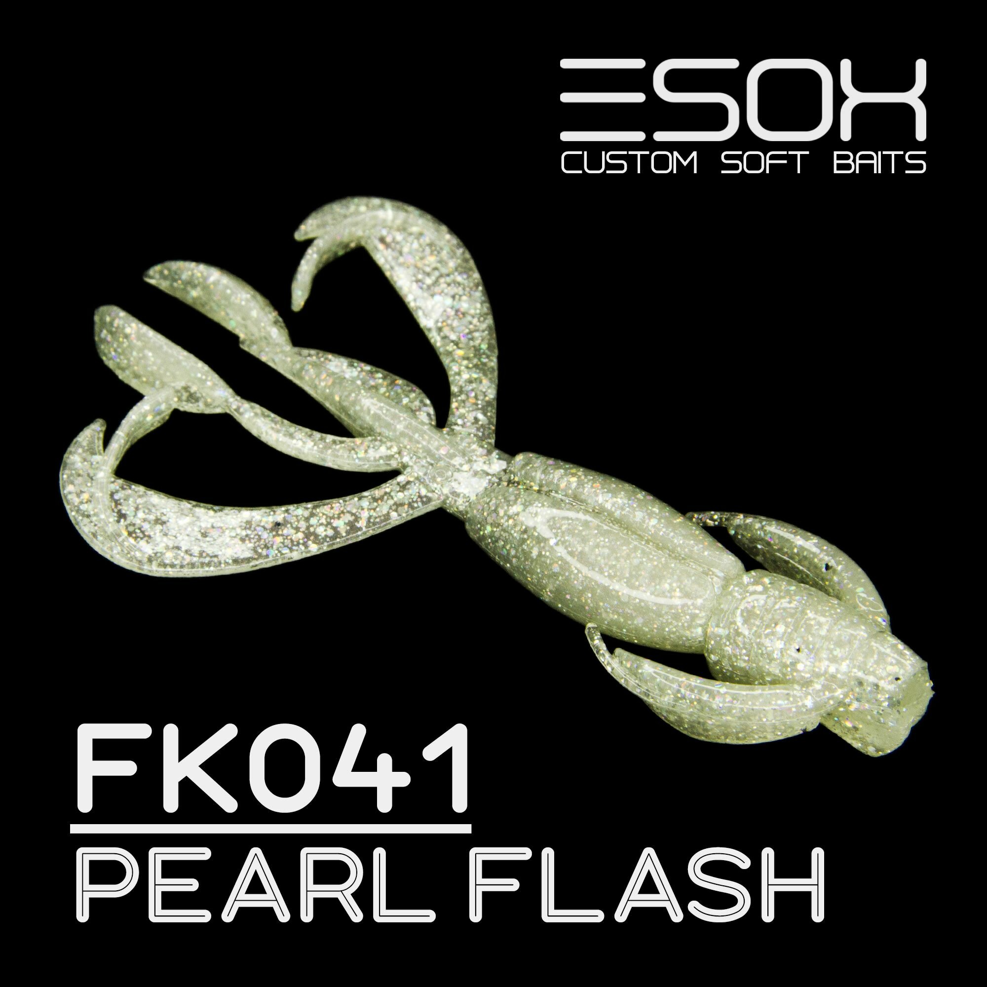 ESOX Flapper 3.5" (90мм) 4шт / Мягкая приманка для рыбалки