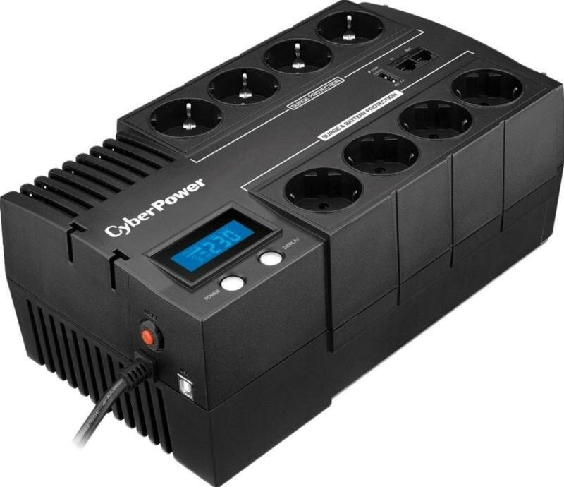 ИБП Cyberpower BR700EA Line-Interactive 700VA/420W USB/RJ11/45 4+4 EURO BR700EA