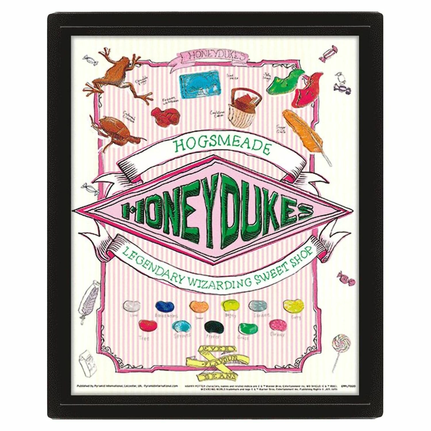 Постер Pyramid International "Harry Potter Honeydukes" EPPL71320, 3D, 20x25 см