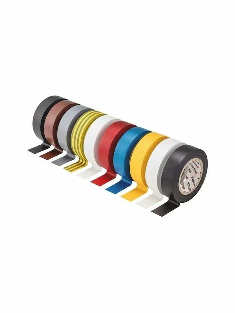 Wurth Изолента 15 мм 10 м, 10 шт.