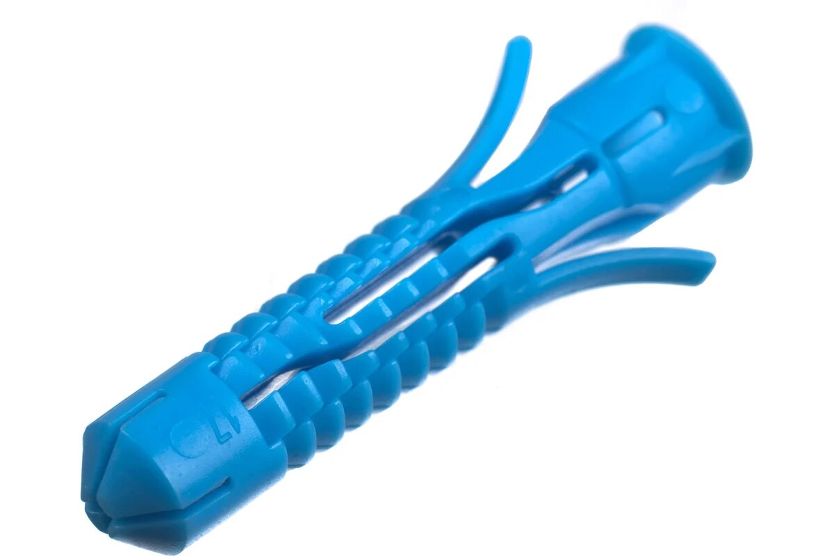 Дюбель универсальный INTEH DWU‑P8.500 8×40 мм полипропиленовый для крепления в бетон, кирпич, газобетон с высокой прочностью на разрыв и устойчивостью к химическим воздействиям