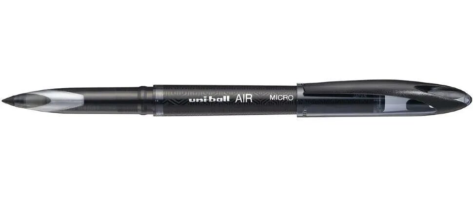 Набор ручек Роллер Uni-Ball Air Micro, 3 шт, черный, 0.28 мм — фото 1