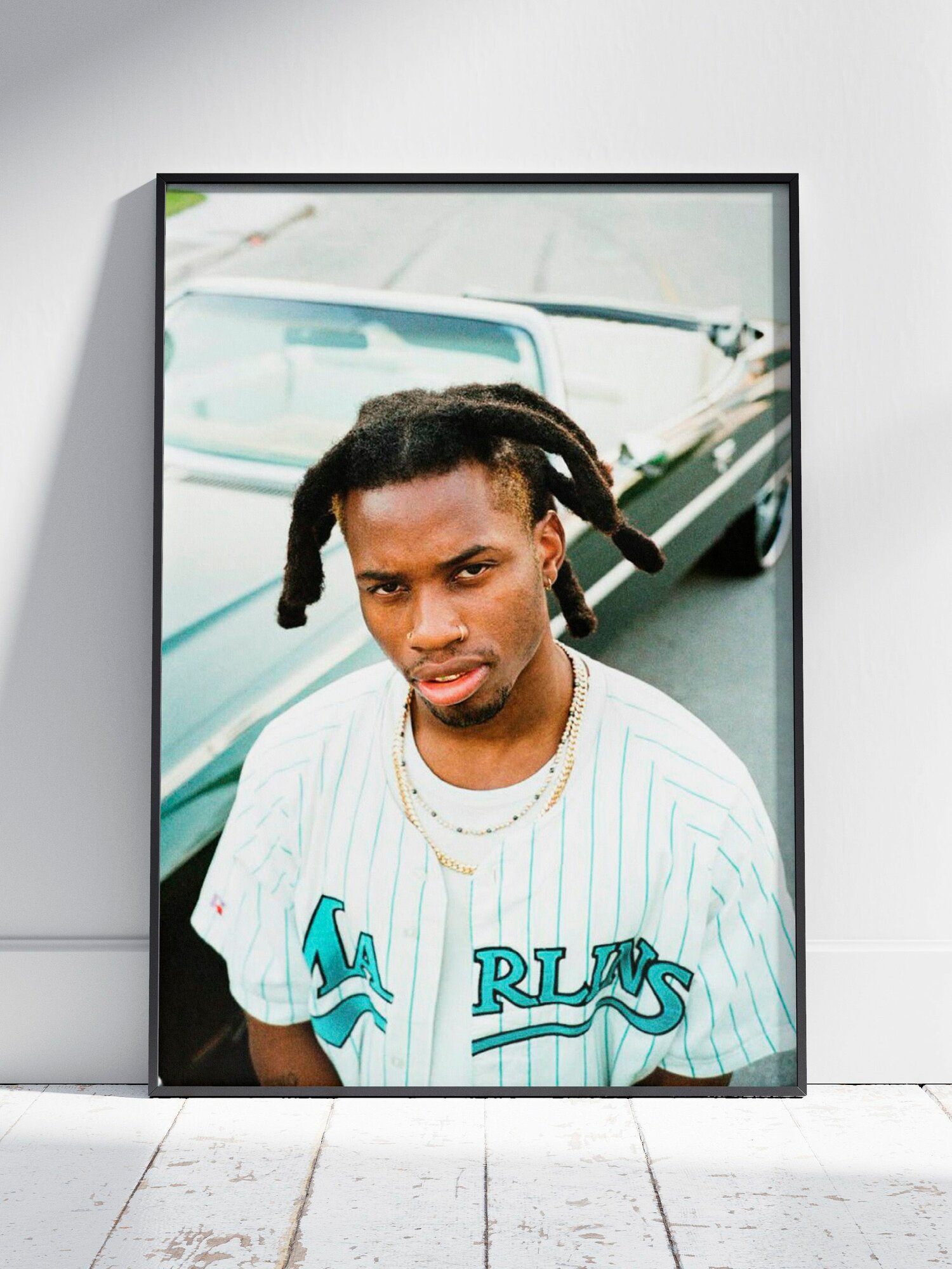 Плакат на стену для интерьера Дензел Карри (Denzel Curry 11) - Постер по музыке и артисту формата A4 (21x30 см)