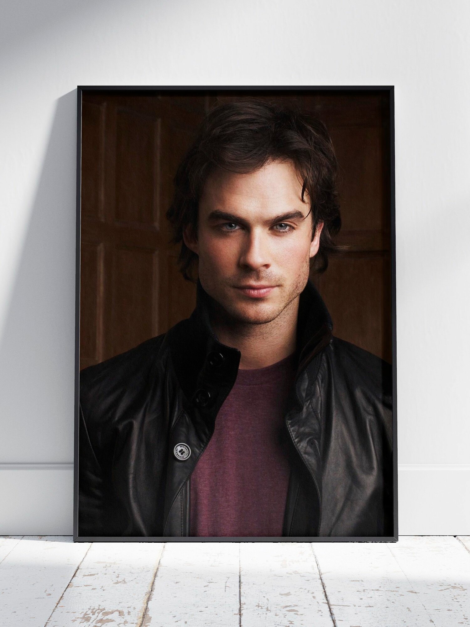 Плакат на стену для интерьера Иэн Сомерхолдер (Ian Somerhalder 14) - Постер по актеру фильма, кино, сериала формата A4 (21x30 см)