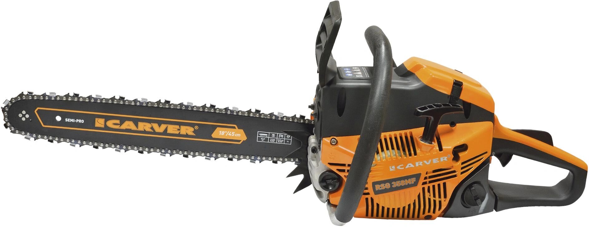 Бензопила 358MF CARVER 2.2Вт 3л. с. дл. шины:18" 45cm