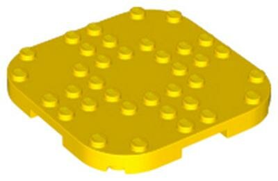 Деталь Lego 66790 Plate, Modified 8 x 8 with Rounded Corners and 4 Feet