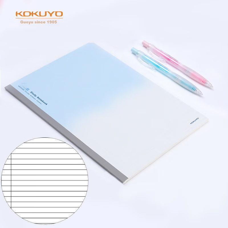 Книжка KOKUYO B5 40 страниц с клеевым переплетом 9 мм линейка для всех предметов Цвет：Универсальная учебная тетрадь B5