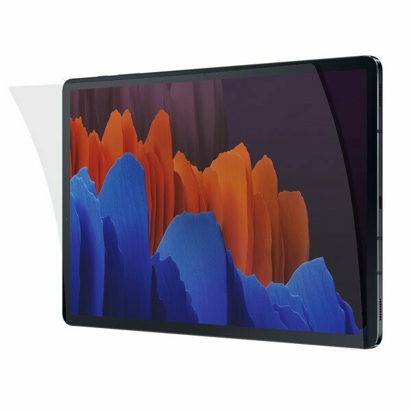 Krutoff / Стекло защитное гибридное Krutoff для Samsung Galaxy Tab S7+ (SM-T970/SM-T975) (Самсунг Галакси Таб С7)