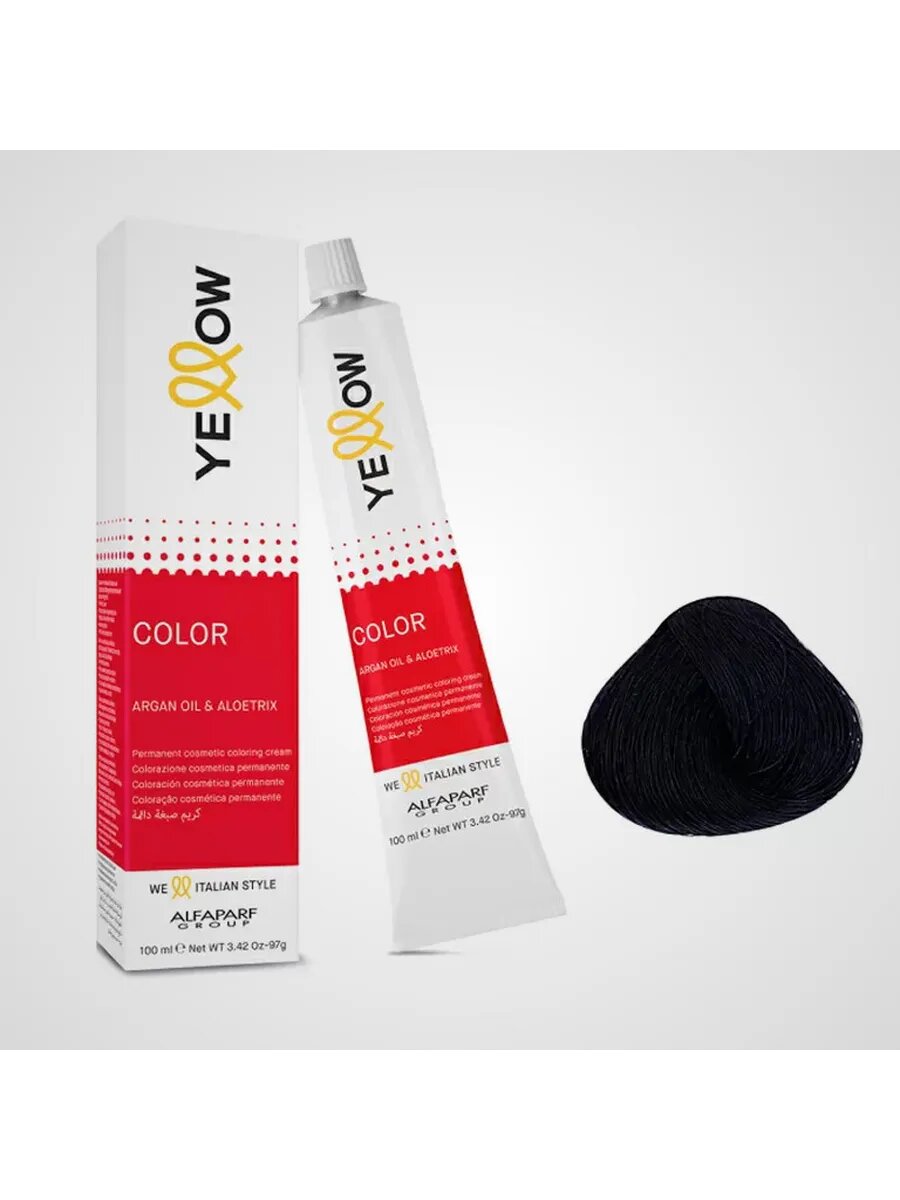PROFESSIONAL Ye Color Permanent Coloring Cream Краска 100 мл