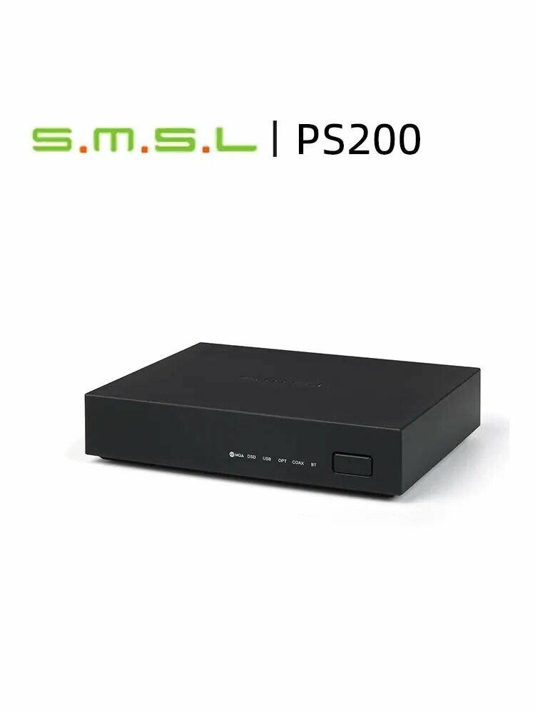 SMSL PS200 PRO Аудиодекодер высокого разрешения, USB MQA DAC XU316Decktop DAC MQA-CD ES9039Q2, 32 бит/768 кГц, DSD512
