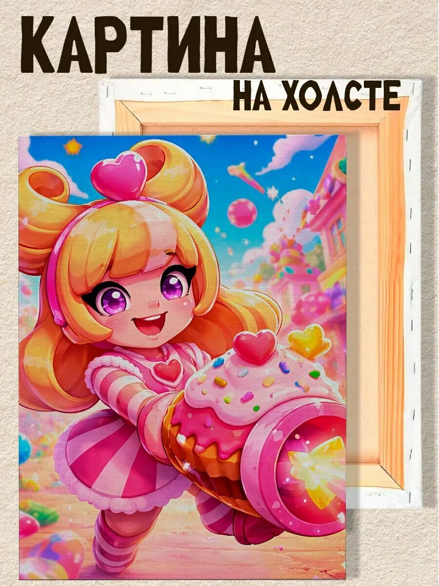 Картина на стену Brawl stars