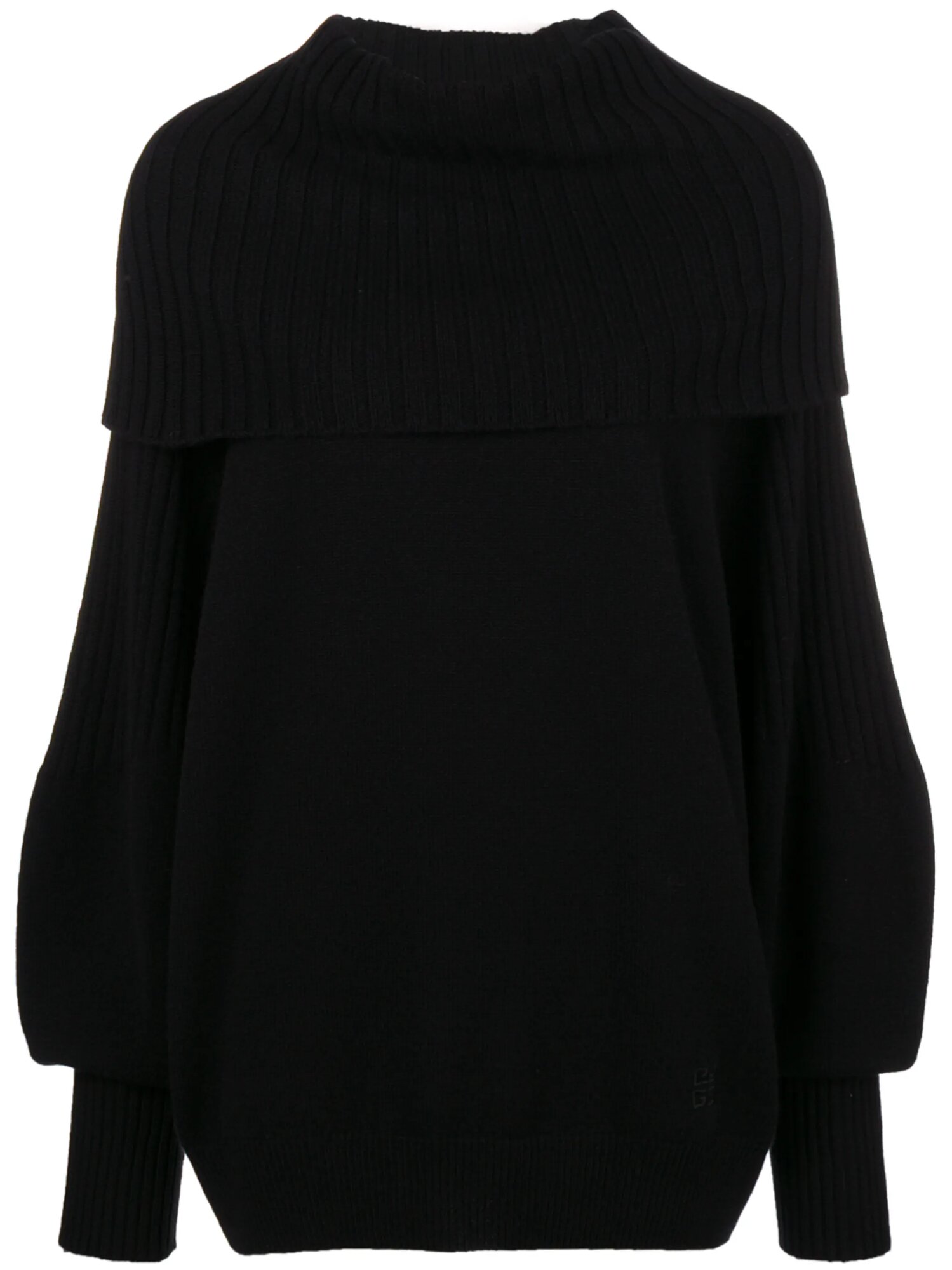 Свитер Foldover rib knit sweater