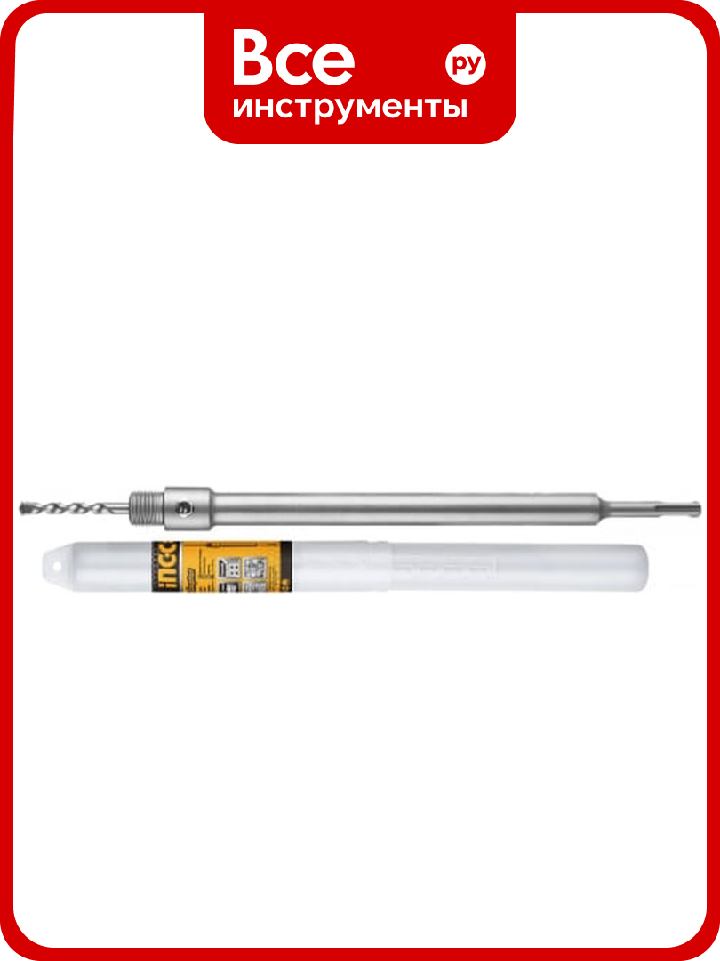 Удлинитель для коронок (350 мм; SDS-plus) INGCO HCBA13501