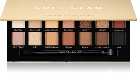 Тени для век Anastasia Beverly Hills Palette Soft Glam, 14 0,74 г