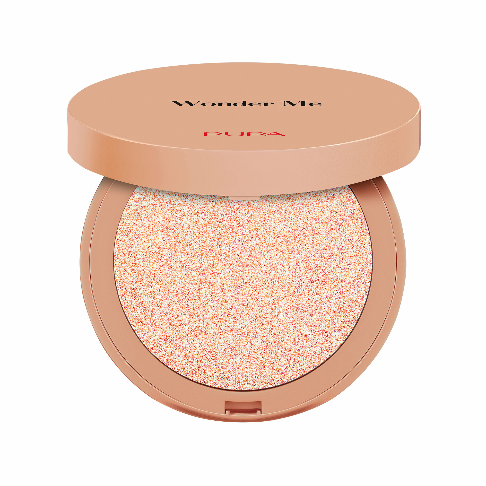 PUPA WONDER ME Компактный хайлайтер для лица Розовое золото