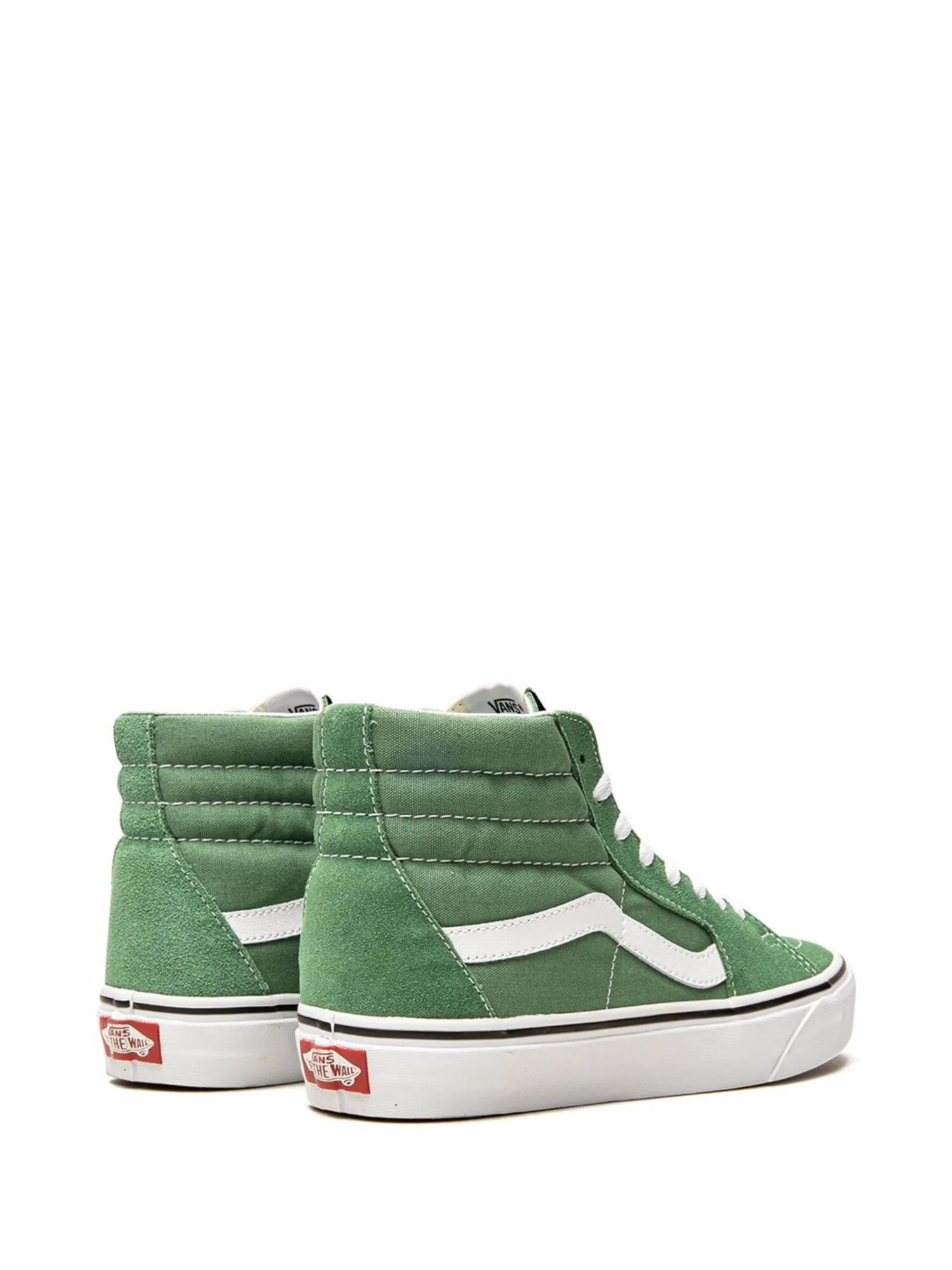 Кроссовки VANS SK8-Hi, размер 11,5 US, зеленый, — фото 1
