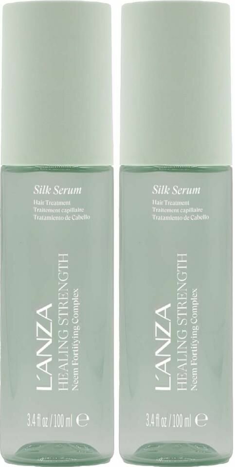 Сыворотка для волос L'ANZA Healing Strength, Silk Serum Bundle набор 2x100 мл