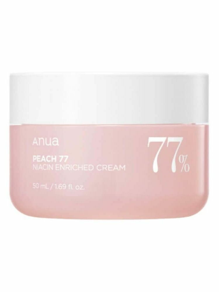 Anua крем для лица с экстрактом персика и ниацинамидом Peach 77 Niacin Enriched Cream, 50 мл