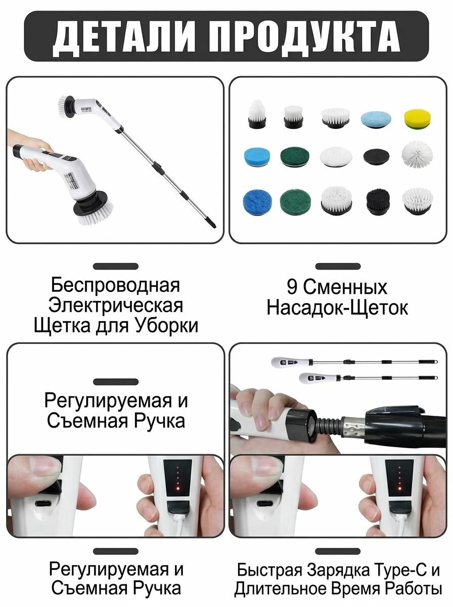 Щетка с совком, 1 шт — фото 1