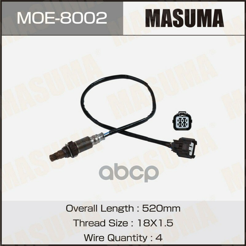Лямбда-зонд SUBARU Forester 2.5 09-13/ Legacy 2.5 03-09 Masuma арт. MOE-8002