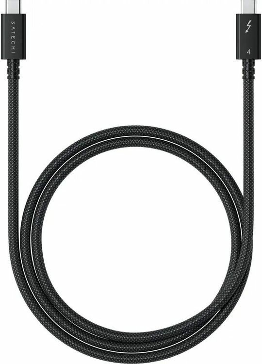 Кабель Satechi ST-YTB5100K черный, 240W Thunderbolt 5 Pro USB-C - USB-C, 1 м