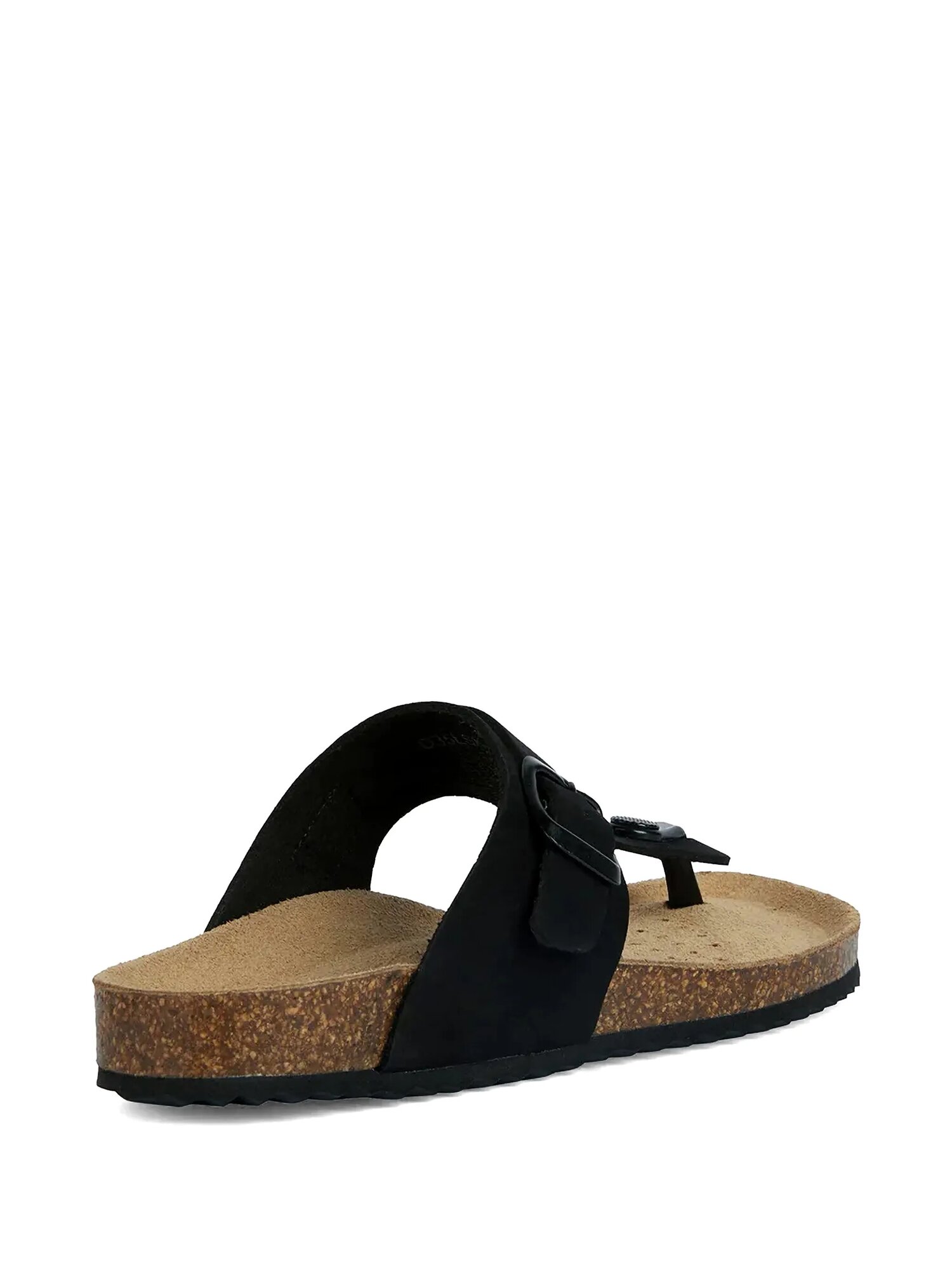 Шлёпанцы GEOX Buckle-fastening flip-flops, размер 41 EU, черный — фото 1