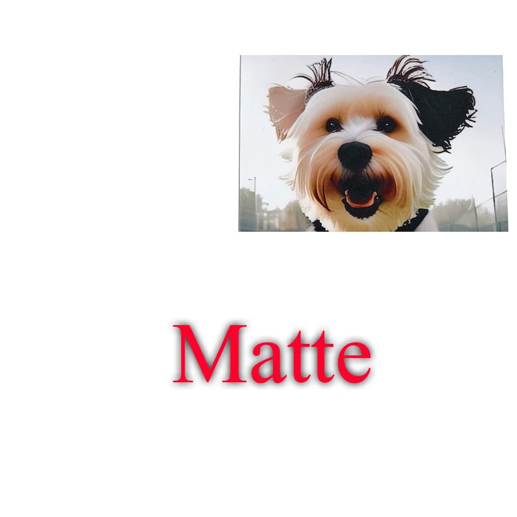 Персонализированные фотокарточки K-pop Matte, 10Pcs