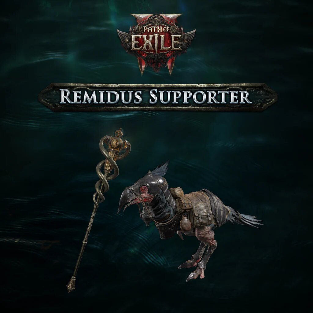 Дополнение Path of Exile 2: Remidus Supporter Pack, цифровое издание PlayStation 5, регион Индия / код пополнения баланса