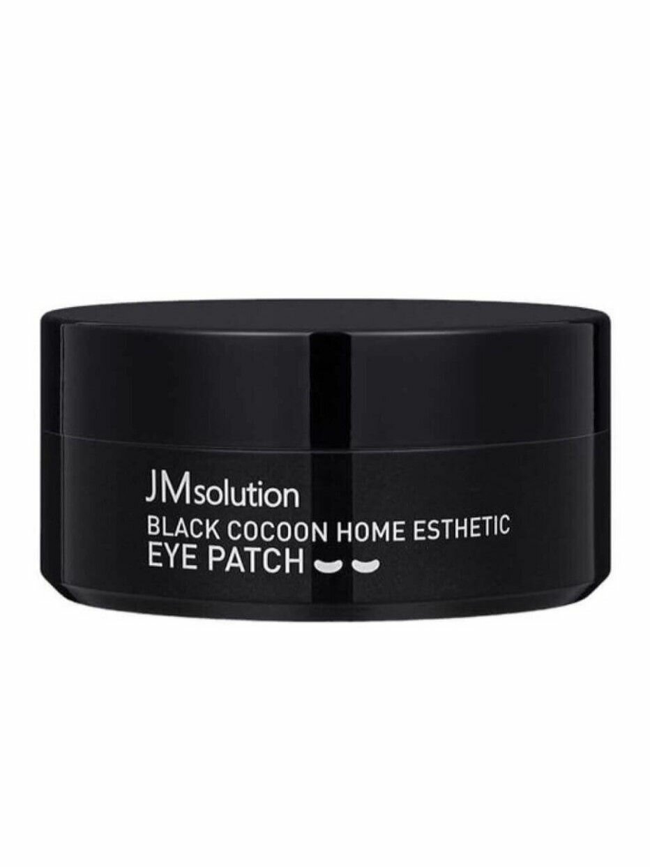 JMsolution / Гидрогелевые патчи с протеинами шёлка и углём Black Cocoon Home Esthetic Eye Patch, 60 шт