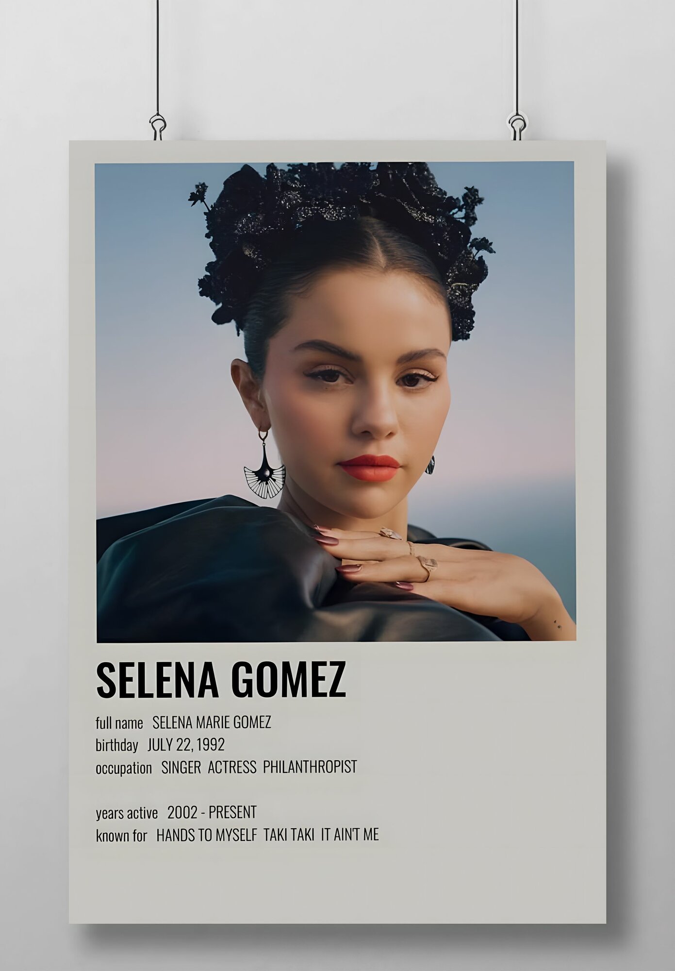 Постер/Плакат Селена Гомес (Selena Gomez)