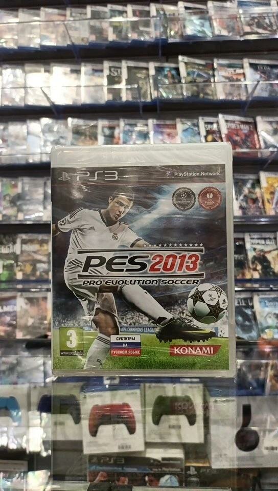 Pro Evolution Soccer 2013 [PS3 русские субтитры ](новая/перепак) (МК)(SPC)