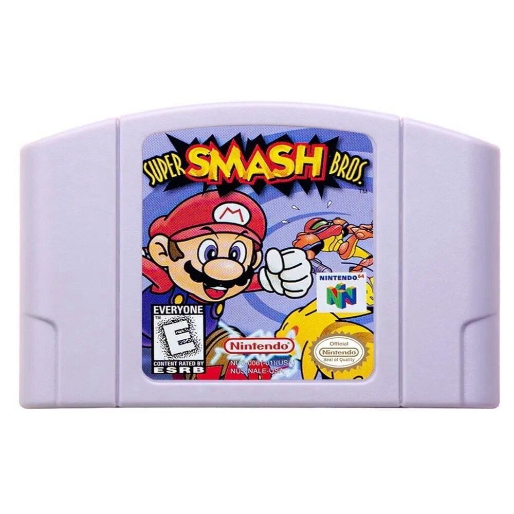 Игровой картридж Super Smash Bros - N64