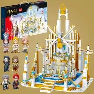 Douluo Dalu Wuhun Dian Building Blocks, ET821, конструктор, игрушки, коллекция, китайский, без возраста