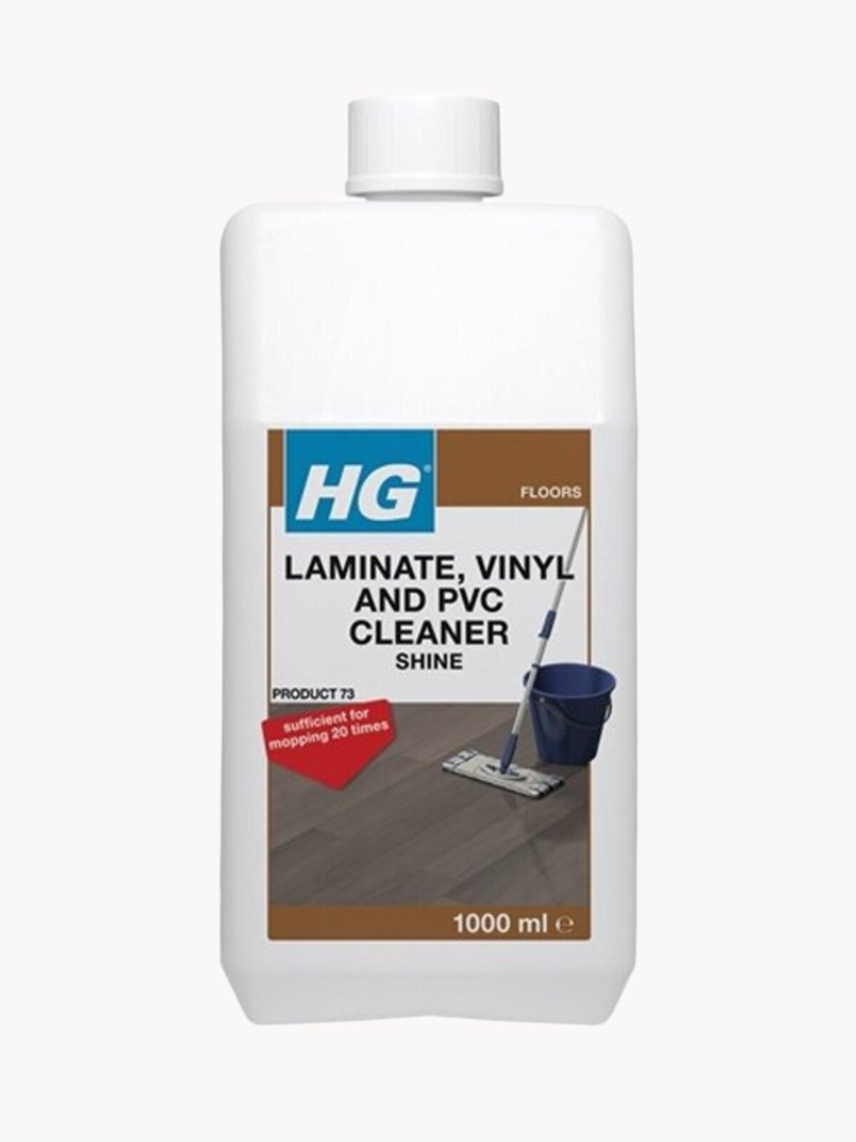 Чистящее средство HG для мытья и придания блеска ламинату, 1 л