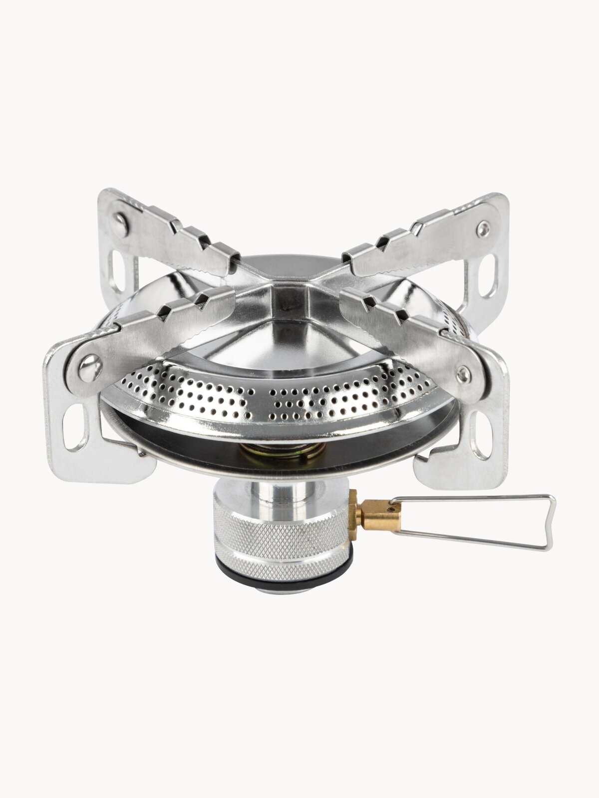 Газовая плита туристическая на баллон с резьбовым подключением + чехол Energy GS-700, 12.5 х 12.5 х 5 см