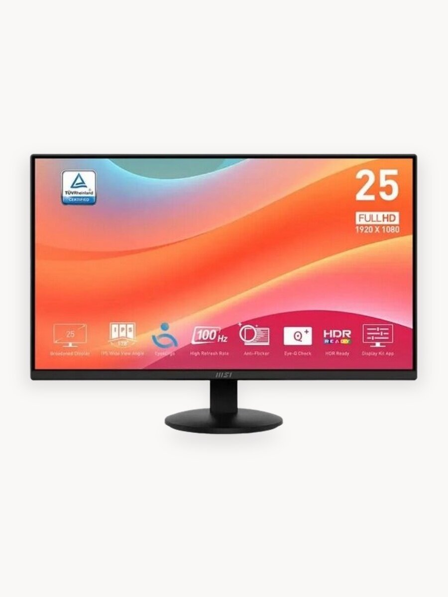 Монитор Msi 24.5" Pro MP252L черный (9S6-3PD7CT-014)