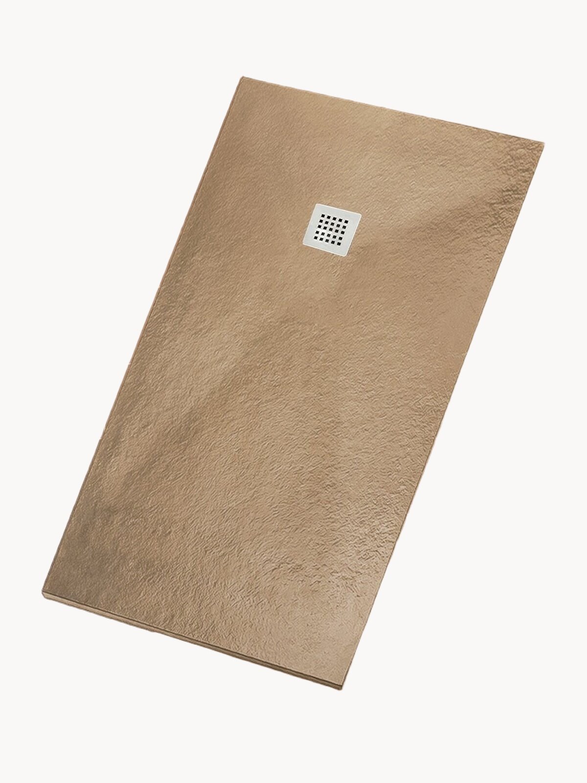 Поддон для душа 100х80 см, IDEAL STONE, бежевый искусственный камень