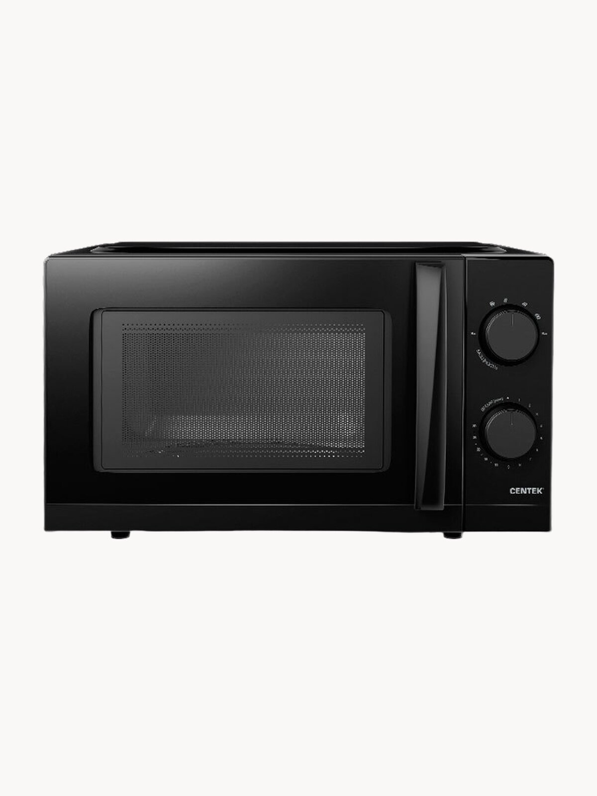 Микроволновая печь CENTEK CT-1571 Black, 700W <20л> открывание дверцы ручкой, премиальная упаковка, таймер 30 мин